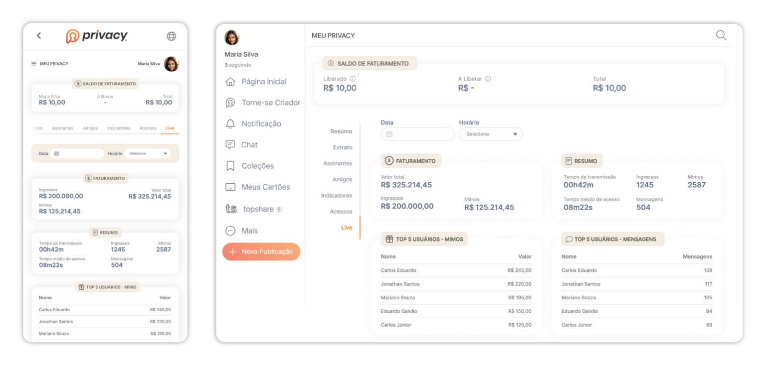 Live Privacy: como configurar suas transmissões ao vivo - Blog Privacy